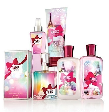 Paris amour bath and body works store
